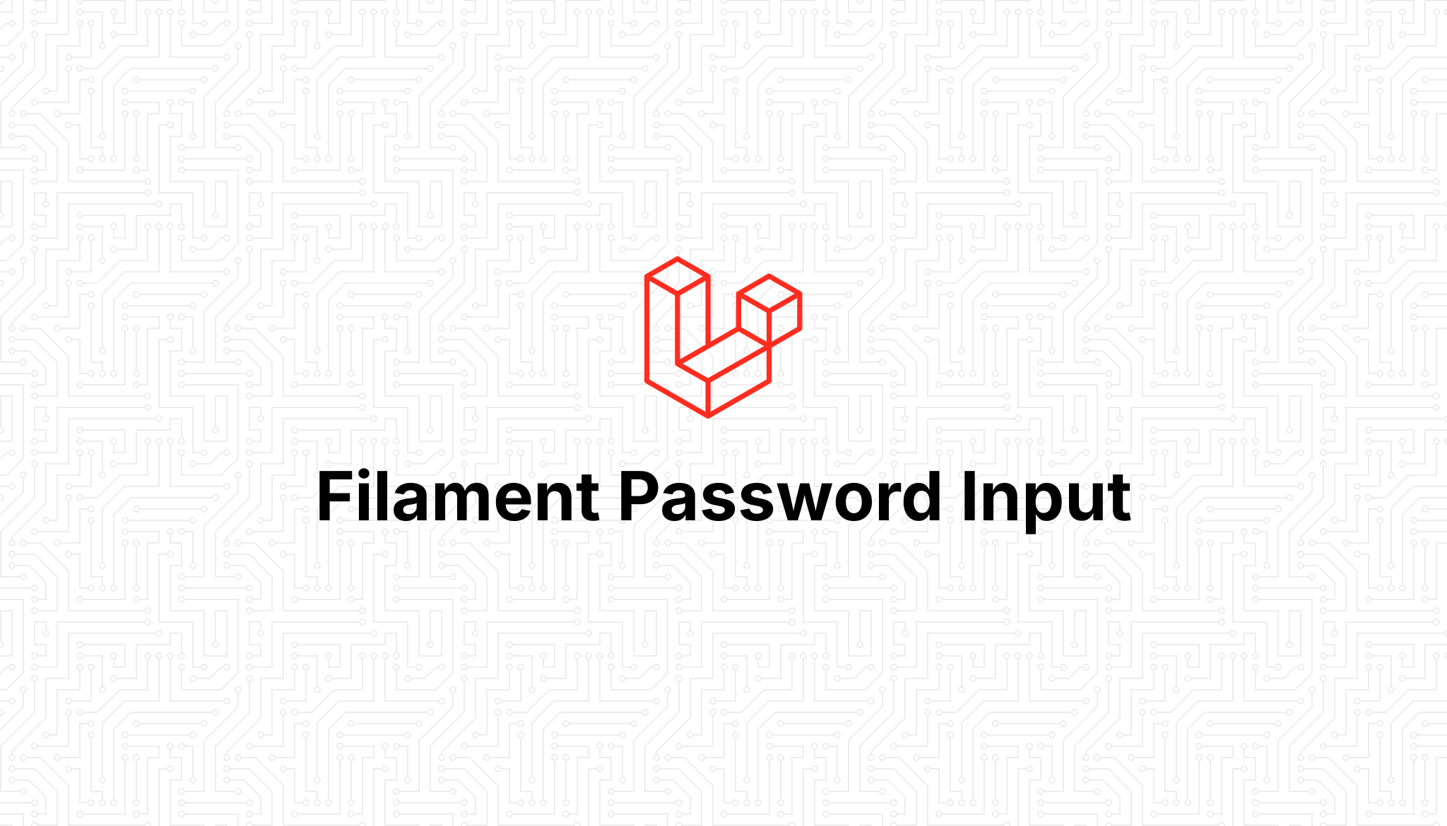 Password Input Filament